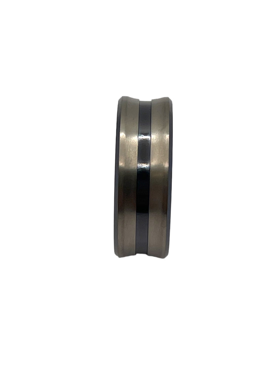 Black Titanium ring core F11-2085 – Ringsupplies.com