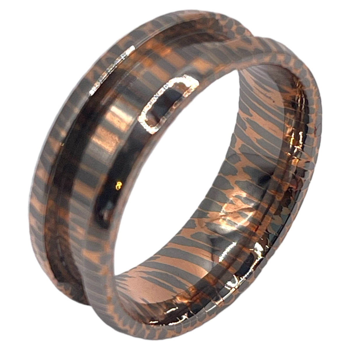 Superconductor in small and large filaments inlay channel ring core ...