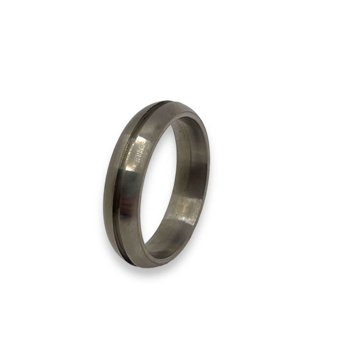 Narrow channel, round top titanium FG-2029 – Ringsupplies.com