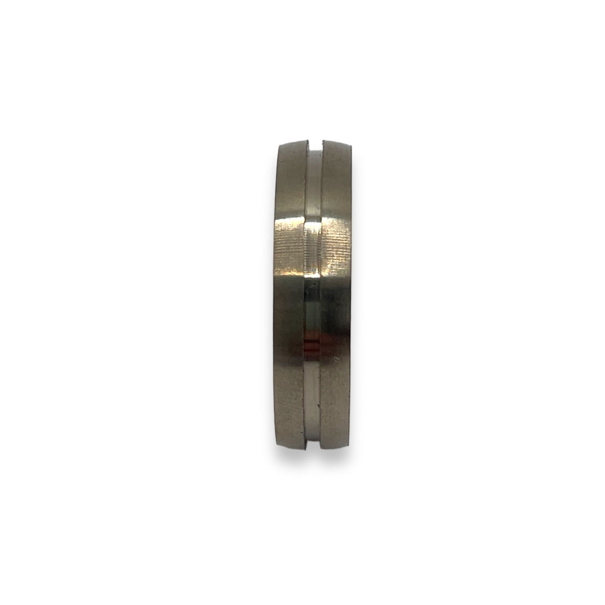 Semi finished titanium narrow inlay ring core FG- 2016 – Ringsupplies.com