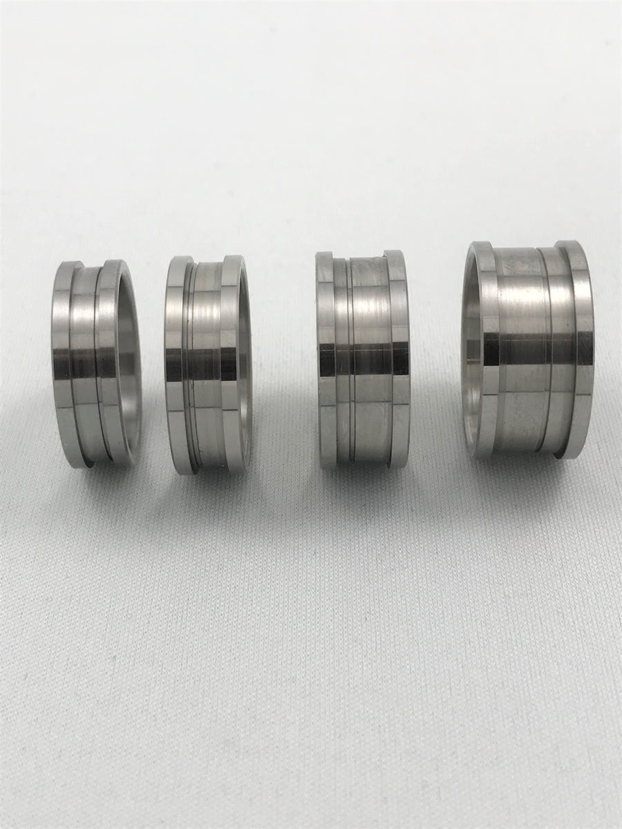 Titanium ring core 2 piece JDG – Ringsupplies.com