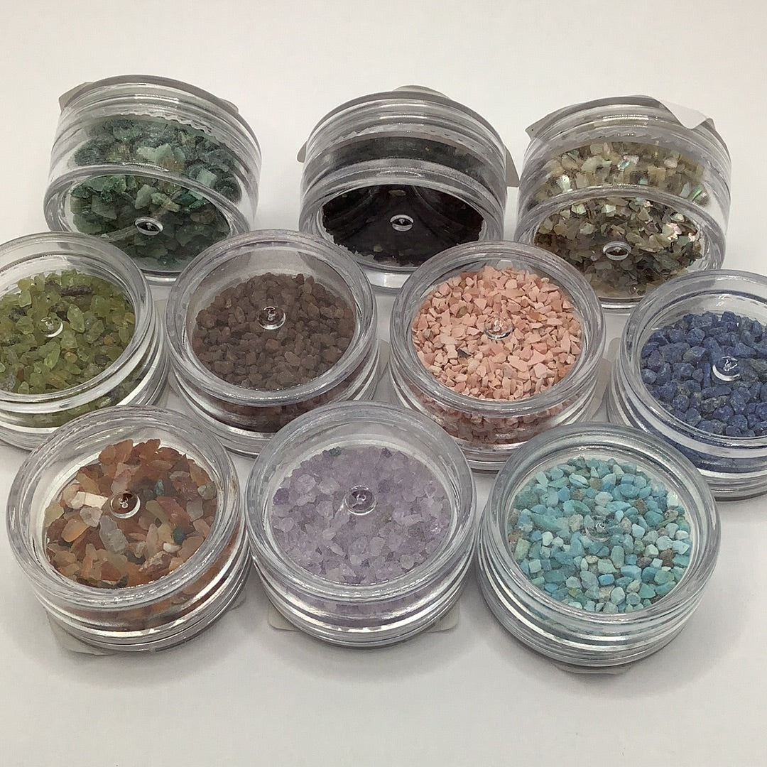 Genuine Crushed Stone inlays LARGE SAND ONLY – Ringsupplies.com